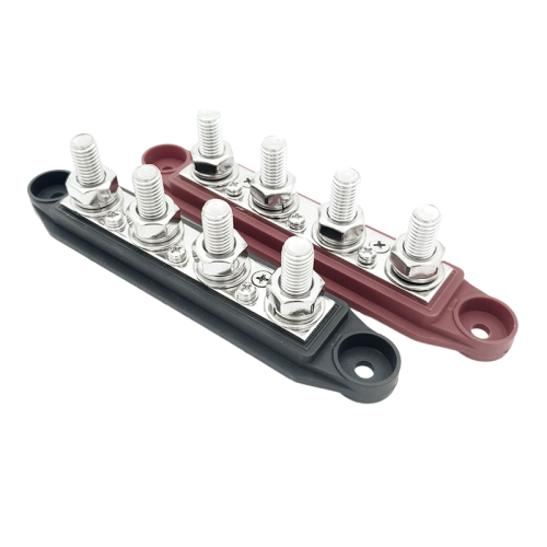 4 way Bus Bar Power Distribution Block 250A 12V 48V Positive Negative ...