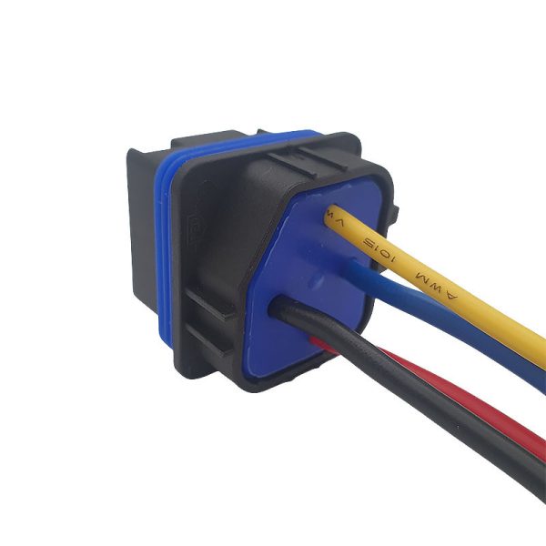 Relay 4 Pin 24V 40AMP Diode Protected Bracket Weatherproof Harness ...