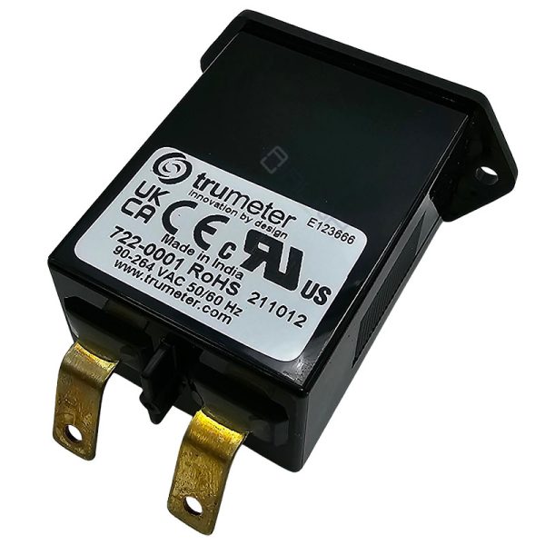 Hour Meter Rectangle 2 Hole 12V 24V Trumeter 732-0004 - Alna ...