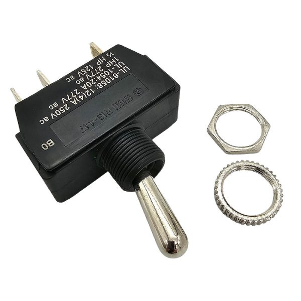 Marine Toggle Switch R13-447 Sealed On On SPDT Normally Open and Closed Contacts IP56 - Alna ...
