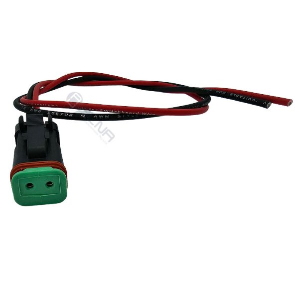 Deutsch 2 Pin Wire Harness 400mm length 13A DT06-2S 18AWG - Alna ...