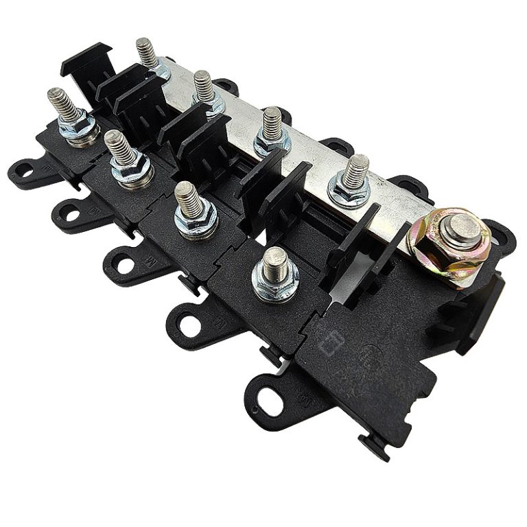 Bussmann LMI5-E-1-00001 Distribution Block 4 Pole Bus Bar Fuse Holder AMI/MIDI - Alna ...