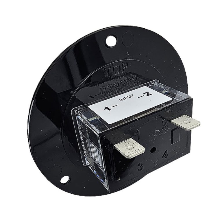 Digital Hour Meter Round 12V 24V Black 3 Hole AC or DC Trumeter 3410 ...
