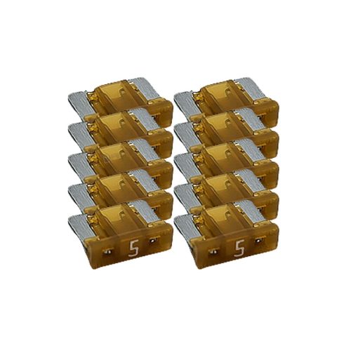 5A Micro Blade Fuse ATM-LP 10 Pack - Alna Commodities Pty. Ltd.